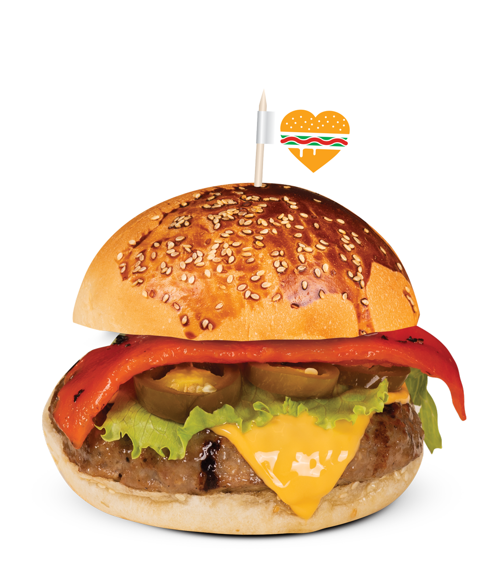 Klasik Burger + Patates Kızartması – Burger Line